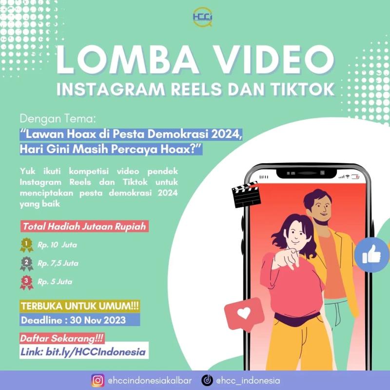 Kompetisi Video Anti Hoax Pemilu: Dorong Kreativitas Masyarakat ...