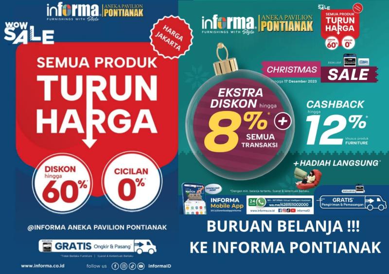 Informa Aneka Pavilion Berikan Kejutan Bagi Pelanggan Lewat “Promo ...