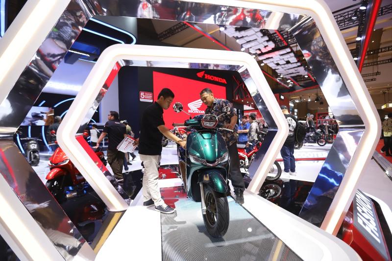 Tampil Perdana, New Honda Stylo 160 Siap Pikat Pengunjung IIMS 2024 ...